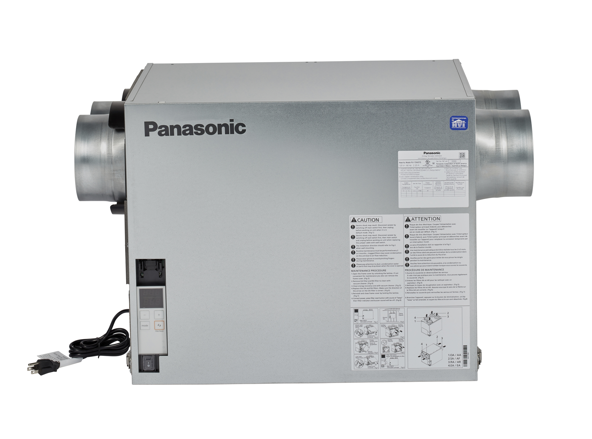 BalancedHome™ ERV - Elite Plus Models | Panasonic North America ...