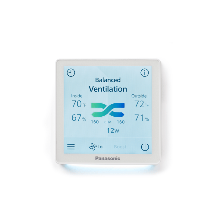 BalancedHome™ ERV Wall Control | Panasonic North America - United States