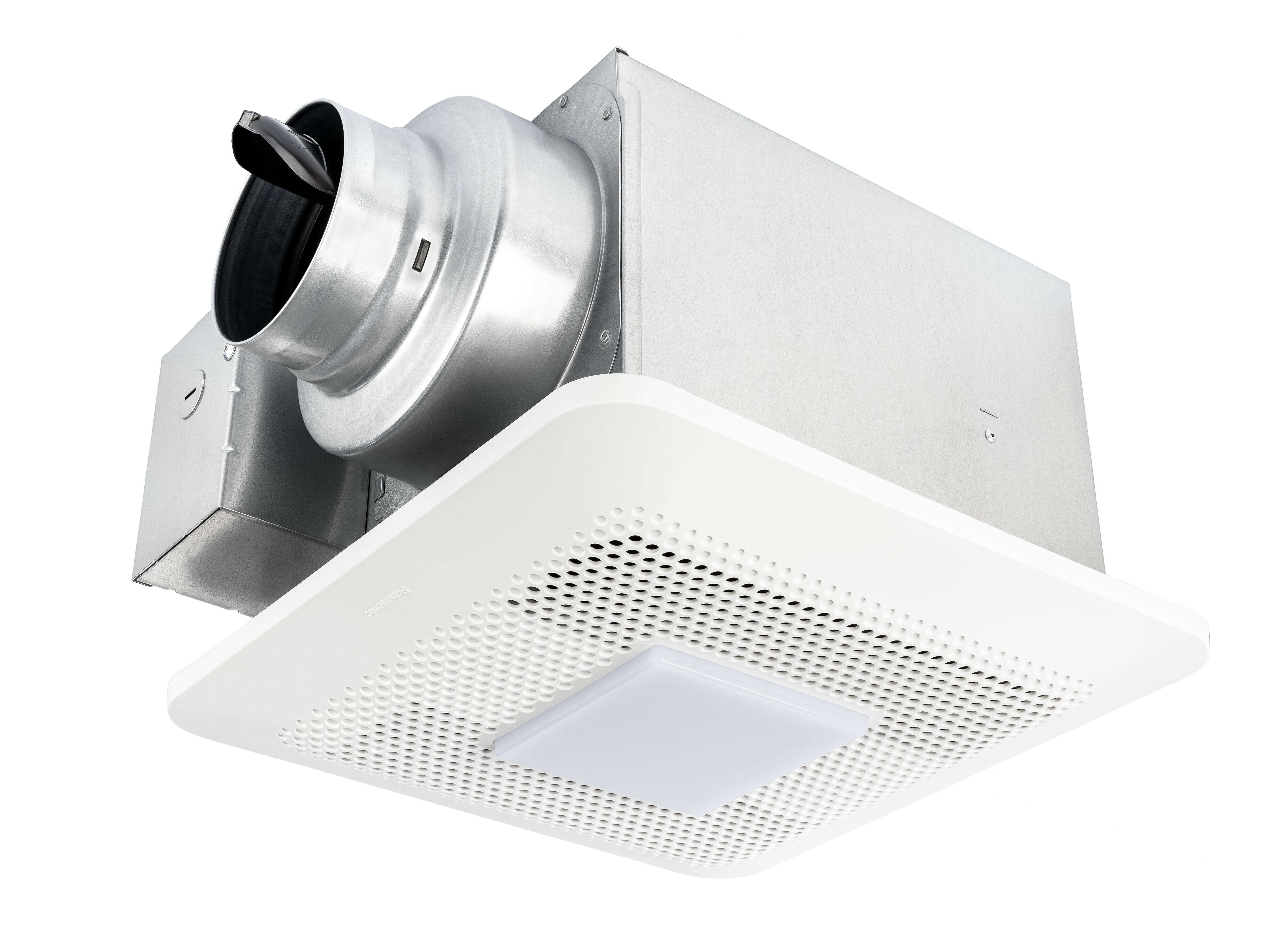 Whisper Choice® DC Fan with LED Light and Humidity Sensor | Panasonic ...